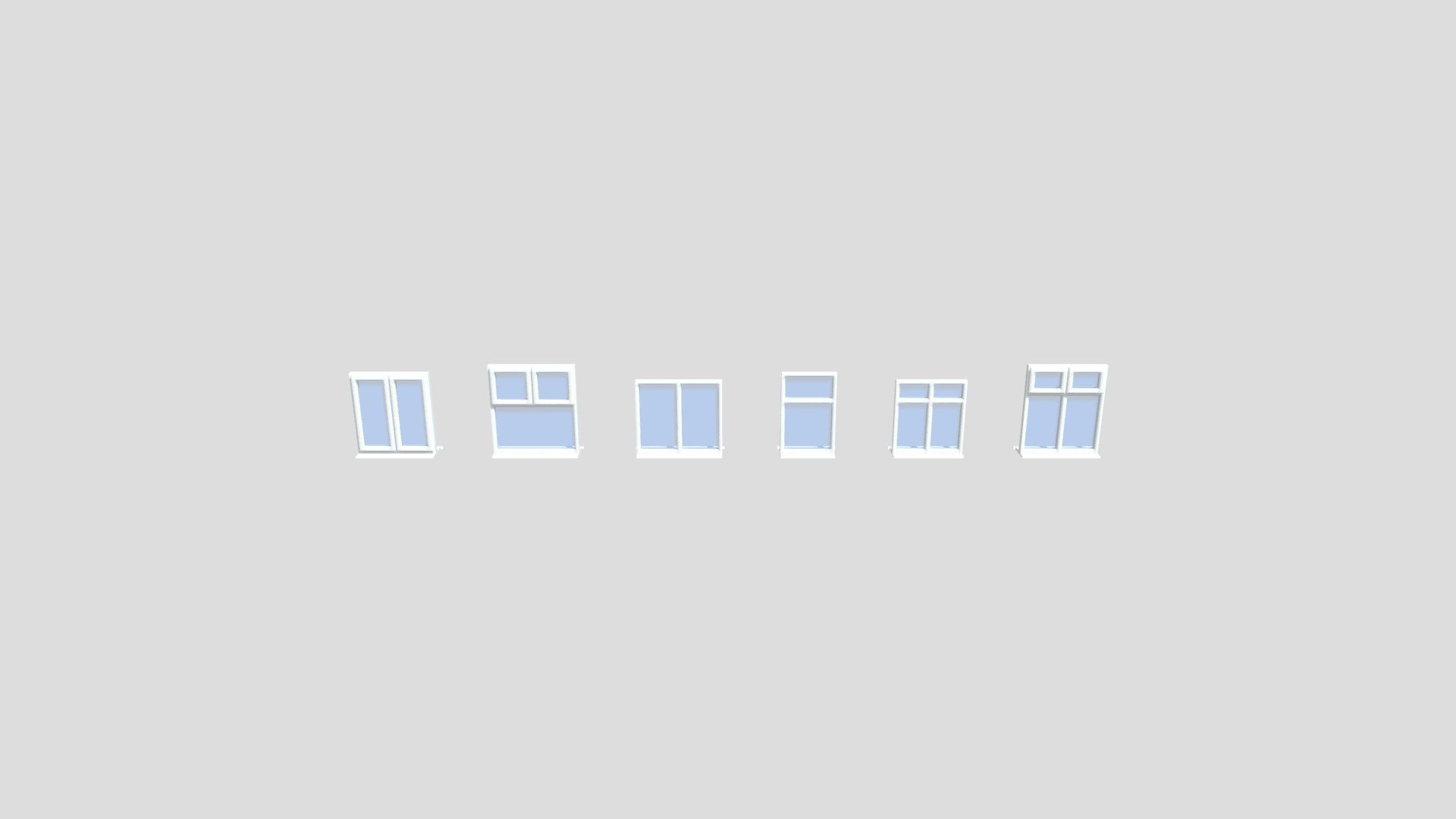 Optima Case Window – Sculptured - Double Comb - 3D model by bimstore ...