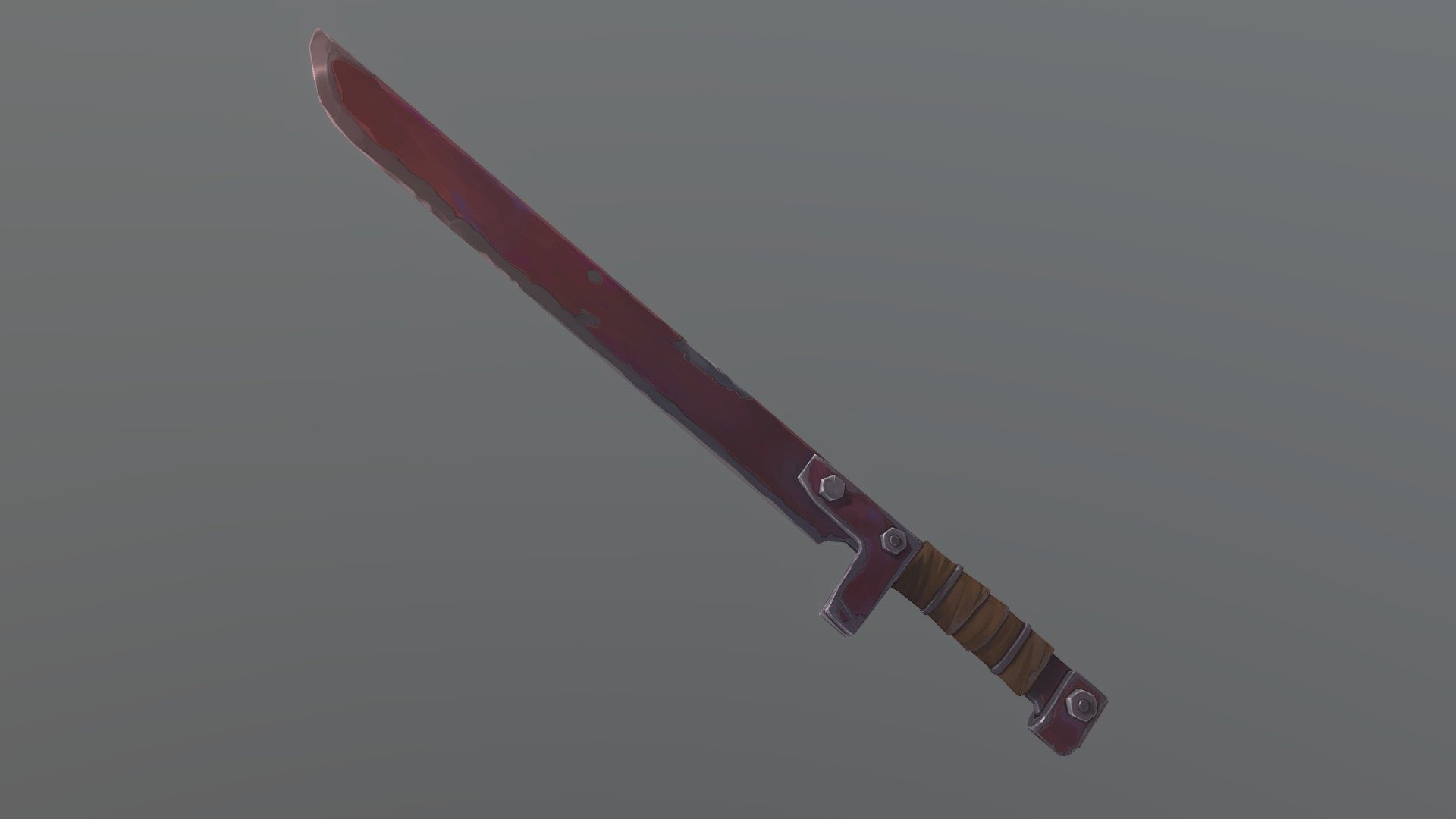 Scrap Sword - 3D model by rafaldorsz [6556f8b] - Sketchfab