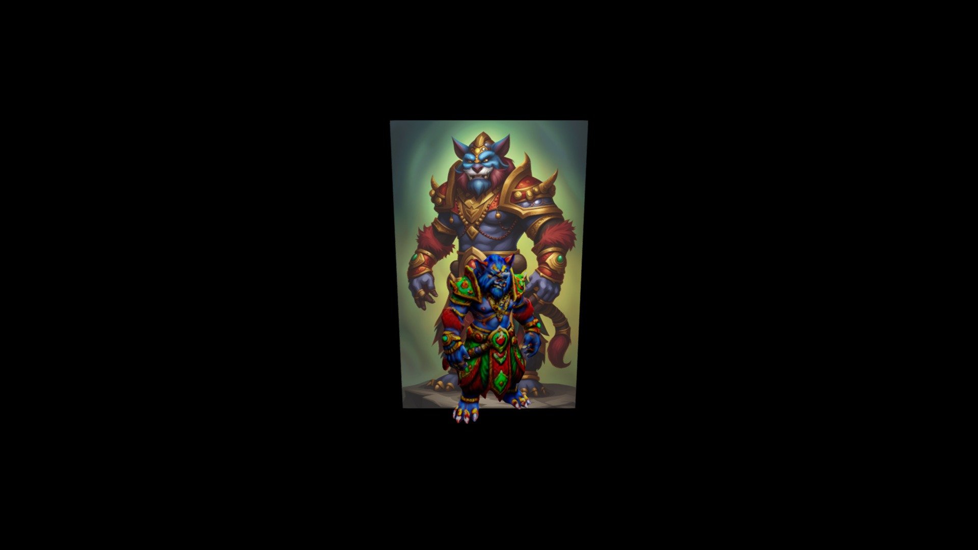 a character from the world of warcraft - Download Free 3D model by ...