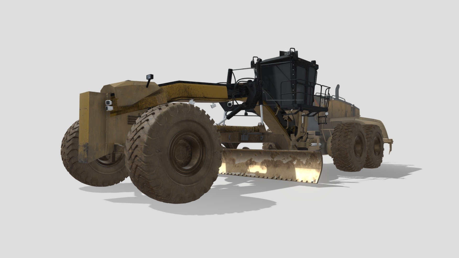CAT 16M Grader - 3D model by The Learning Network (@TheLearningNetwork ...