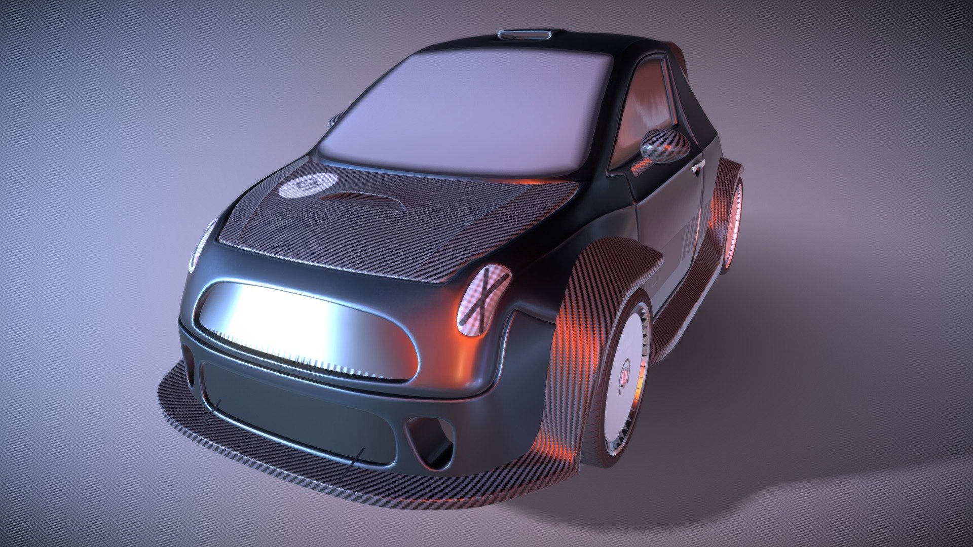 Pocket Rocket - game-ready car model - Buy Royalty Free 3D model by ...