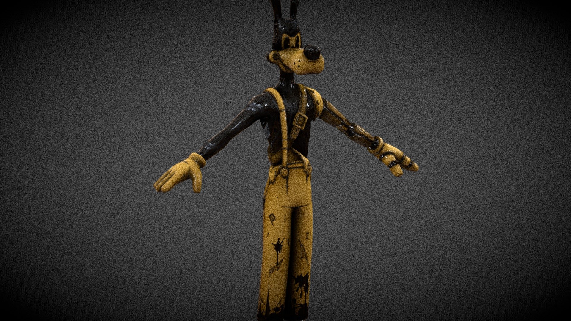 tom from bendy and the dark revival - Download Free 3D model by ...