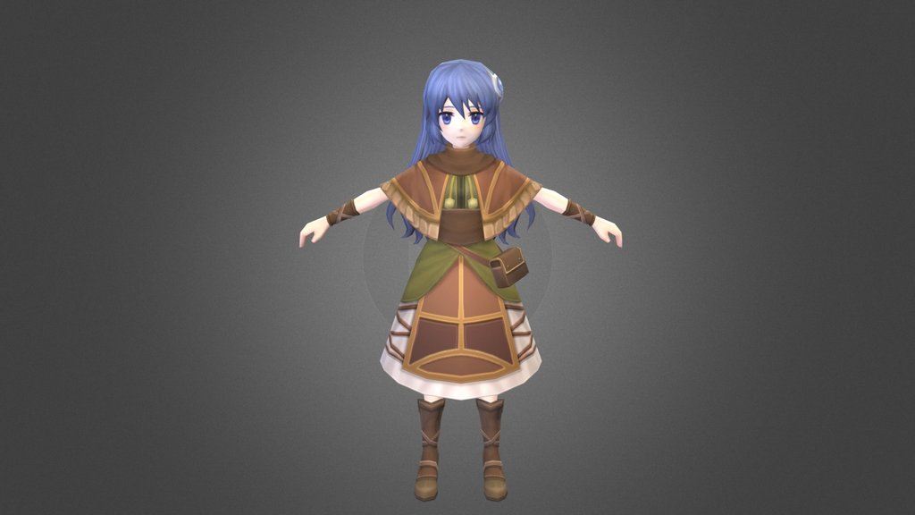 Characters - A 3D model collection by amyamyamy - Sketchfab