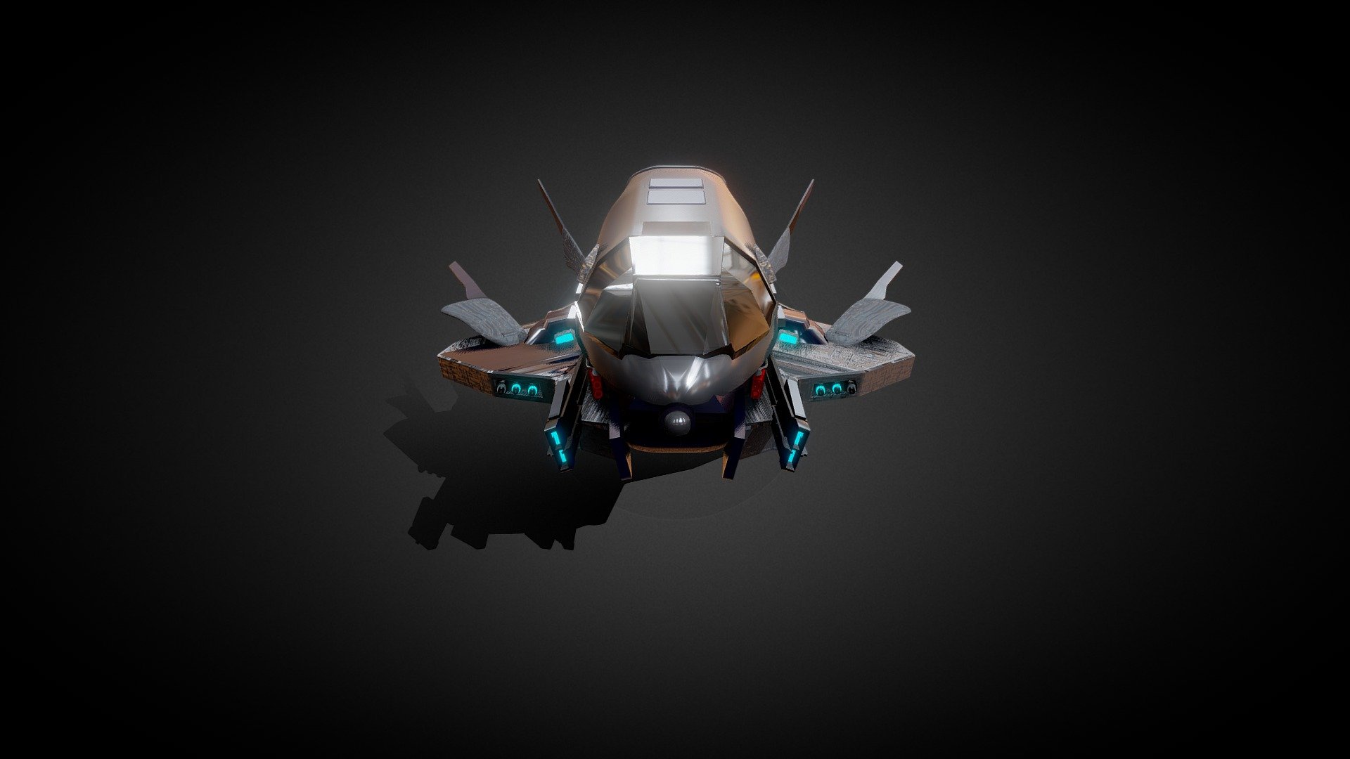 EX SOC Star Ship - 3D model by Rafael Morais (@rafaelspace) [655ae67 ...