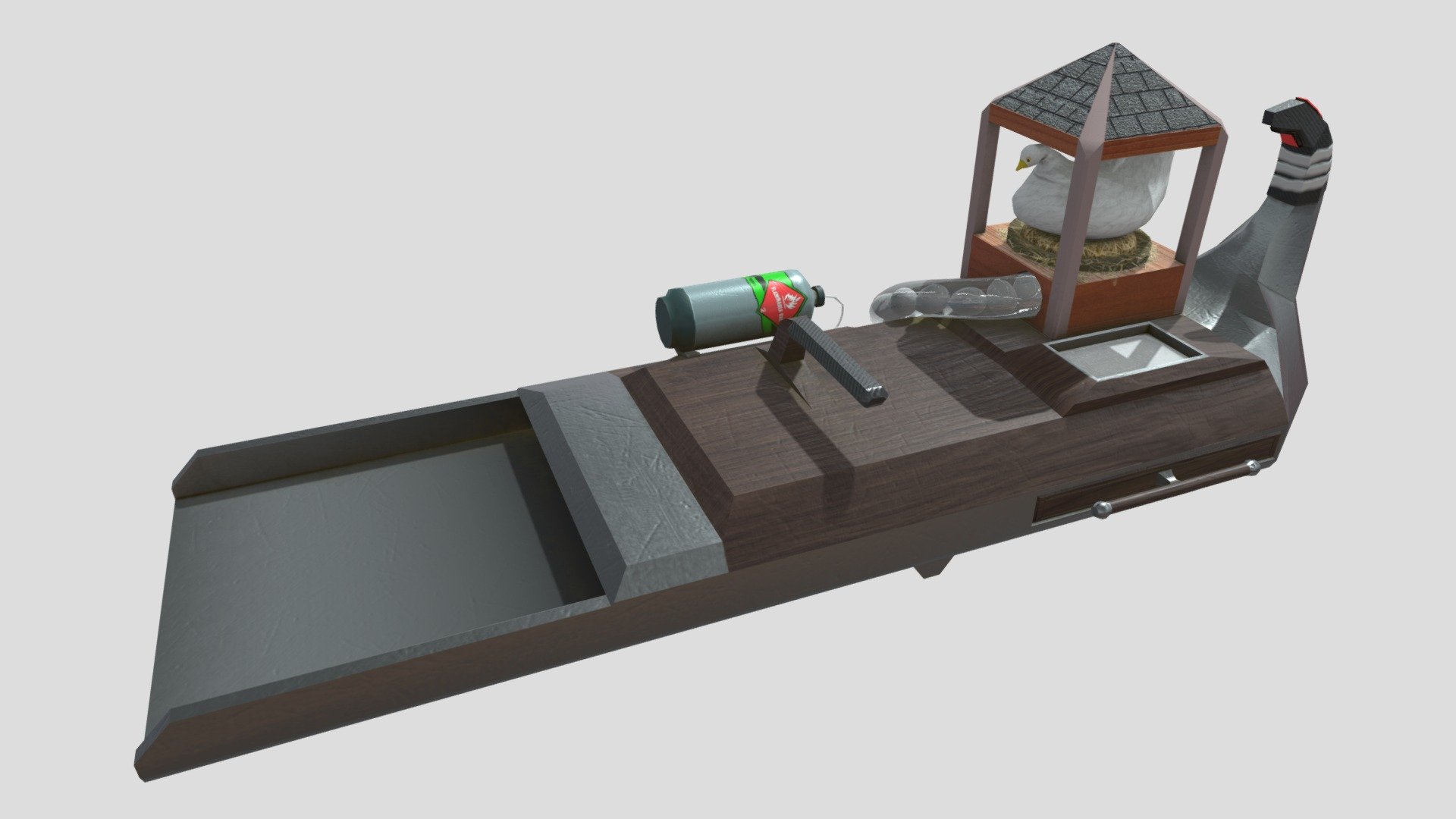 Egg Buzz-saw Gun - 3D model by Jacob Hardman (@JDHardman) [655c0c8 ...