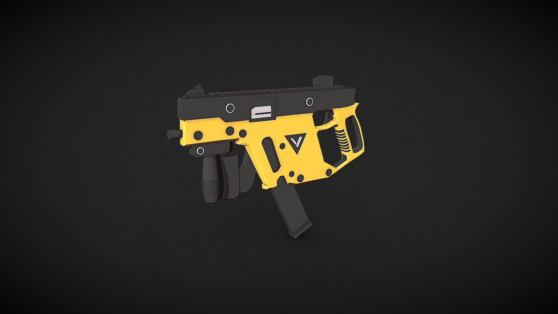 Low Poly Kriss V - 3D model by Mohamad Imtinan Nauval (@vengeance ...