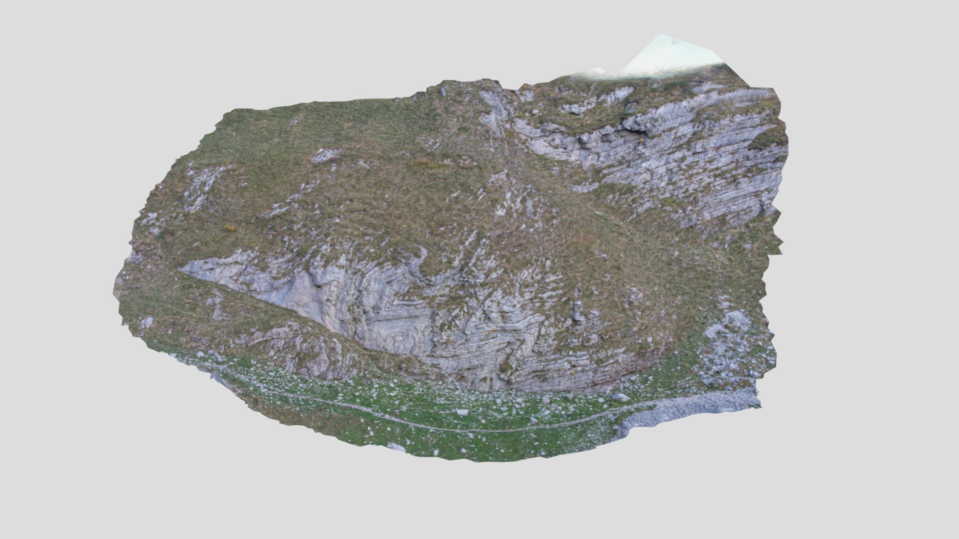 Prevrnjene gube, Urdeni do, Durmitor - 3D model by Department of Geology, University of ...