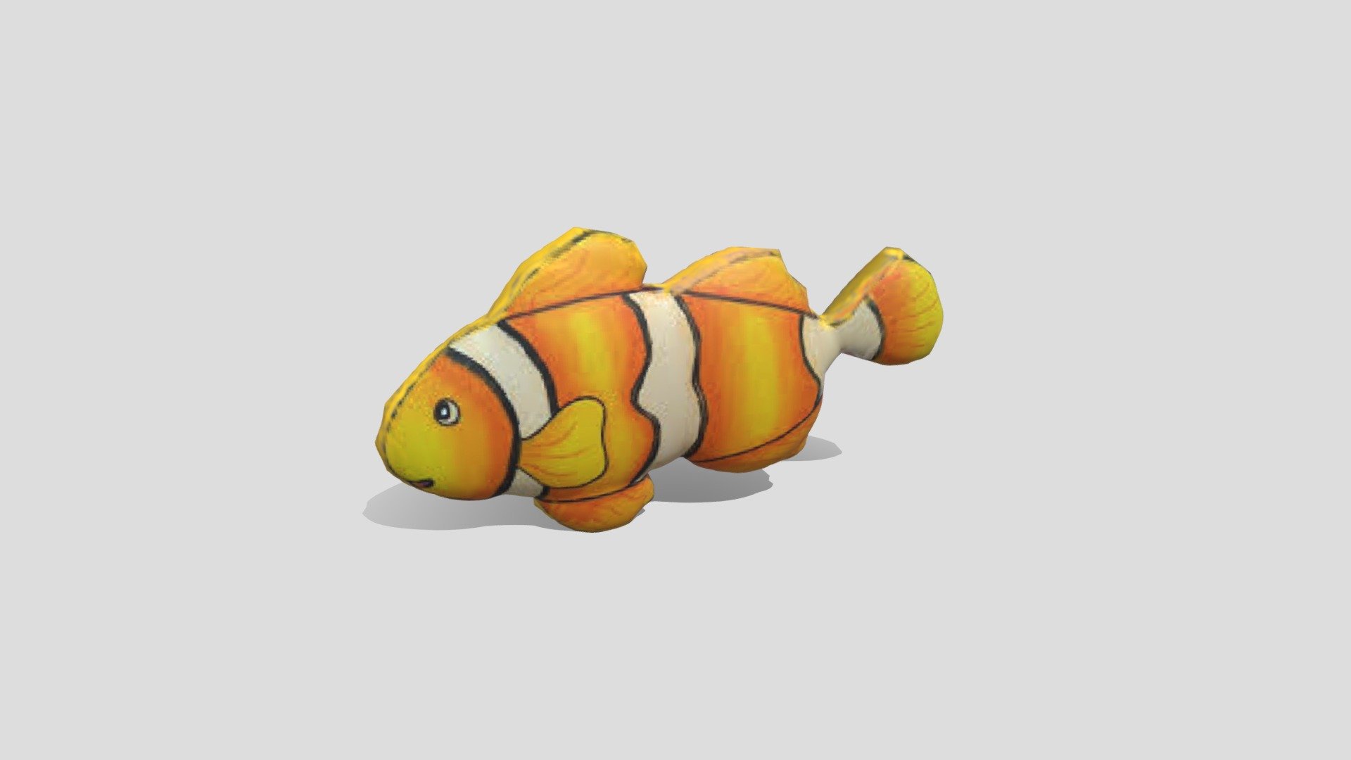 ikan - 3D model by rafinwayong [655f1ed] - Sketchfab
