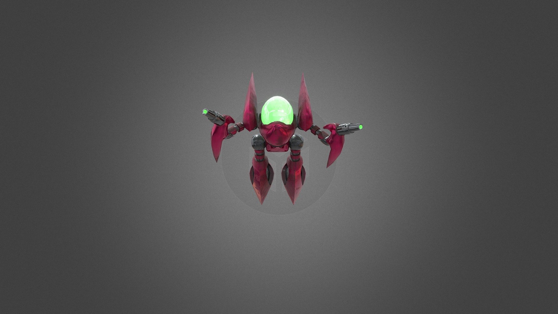 Dread Rush - Mecha Final - 3D model by P4RTYP00P3R [65606b5] - Sketchfab