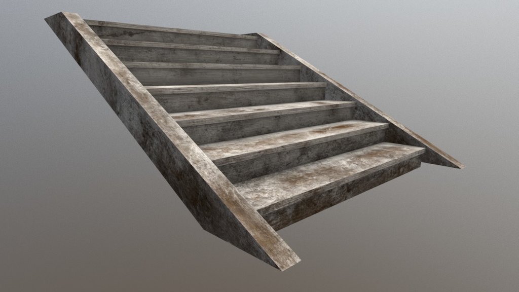 stairs - Download Free 3D model by RVECH [6560ab8] - Sketchfab