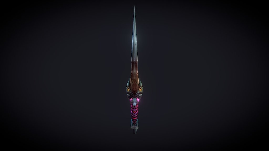 Crow Sword-Animated - 3D model by Jean-Philippe [6561070] - Sketchfab