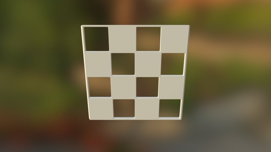 Checker Board - 3D model by ryani10 [6561254] - Sketchfab