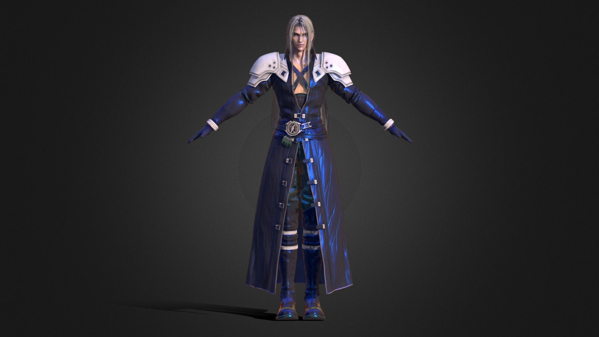 FF7R_ Sephiroth - Download Free 3D model by 雨宮レン (@oscar3dmodel) [65629b8] - Sketchfab