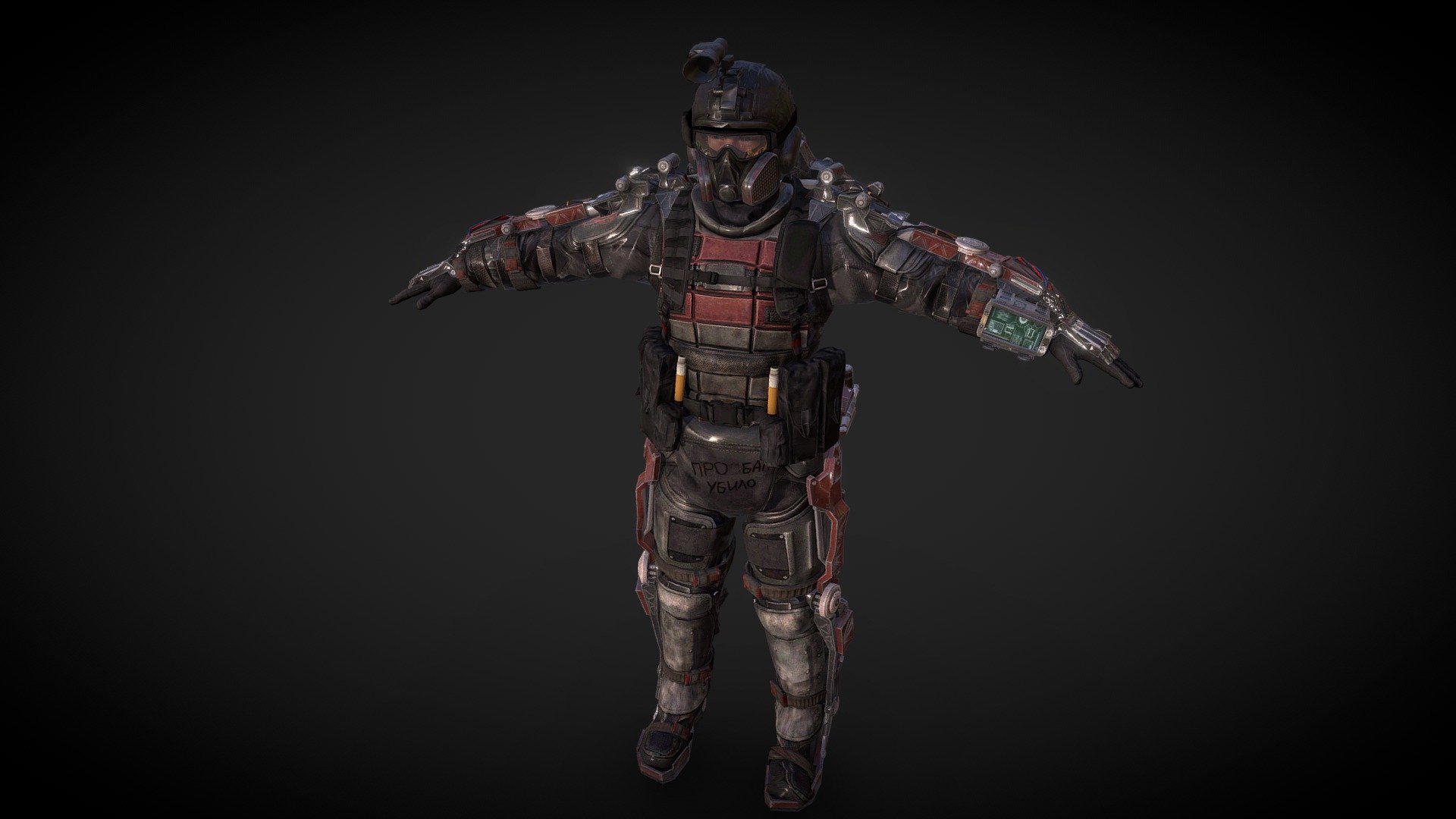 Stalker Dolg4a - 3D model by 3D MODELES FROM S.T.A.L.K.E.R ...