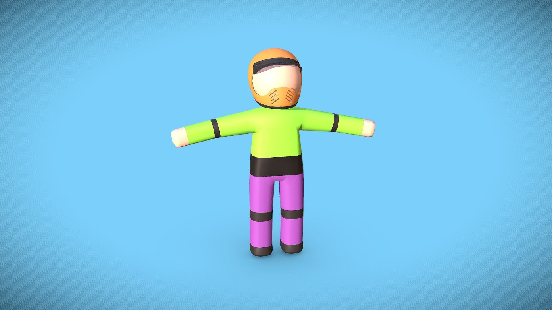 Stickman - 3D model by v.sayapin1 [6563b0c] - Sketchfab