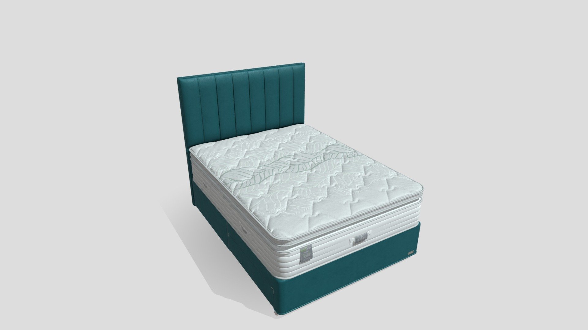 Staples Double Bed - 3D model by st28 [6563b88] - Sketchfab