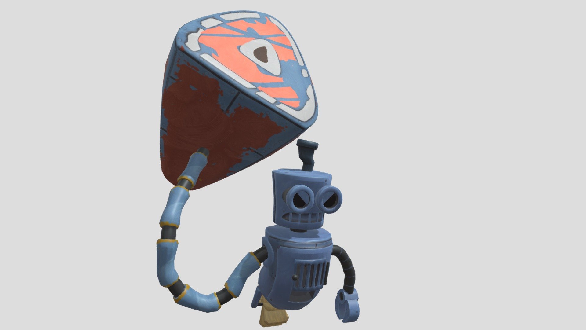 Bfbbr-Ham-Mer - 3D model by Sajin Mickey Firey fan 1342 from Cheryl ...