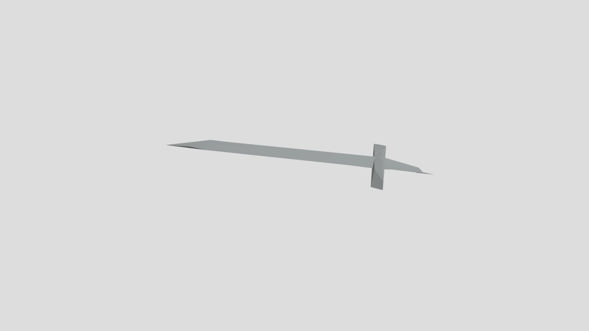 LowPoly sword - Download Free 3D model by ghalib_craft [656838e ...