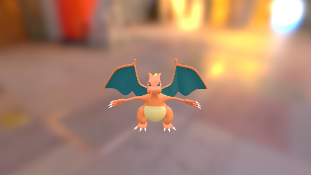 CHARIZARD_Pokemon - 3D model by Cramolop [656912c] - Sketchfab