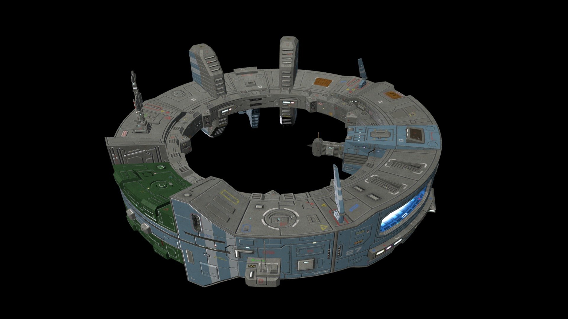 HWRM Taiidan Republic Platforms - 3D model by taiidanrepublicmod ...