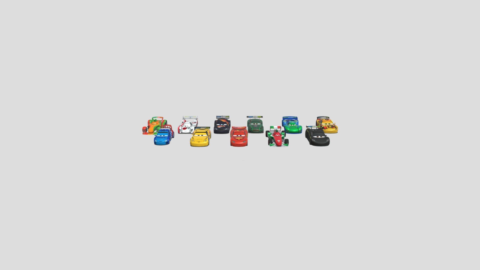 Cars_2_world_grand_prix_racers - Download Free 3D model by JC_YTB ...