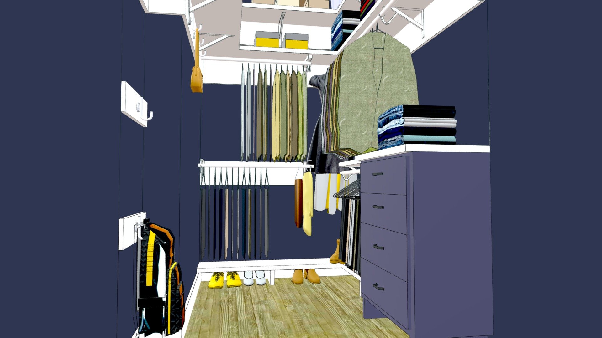 Closet model v2 - Download Free 3D model by Faith Teel (@faithteel ...