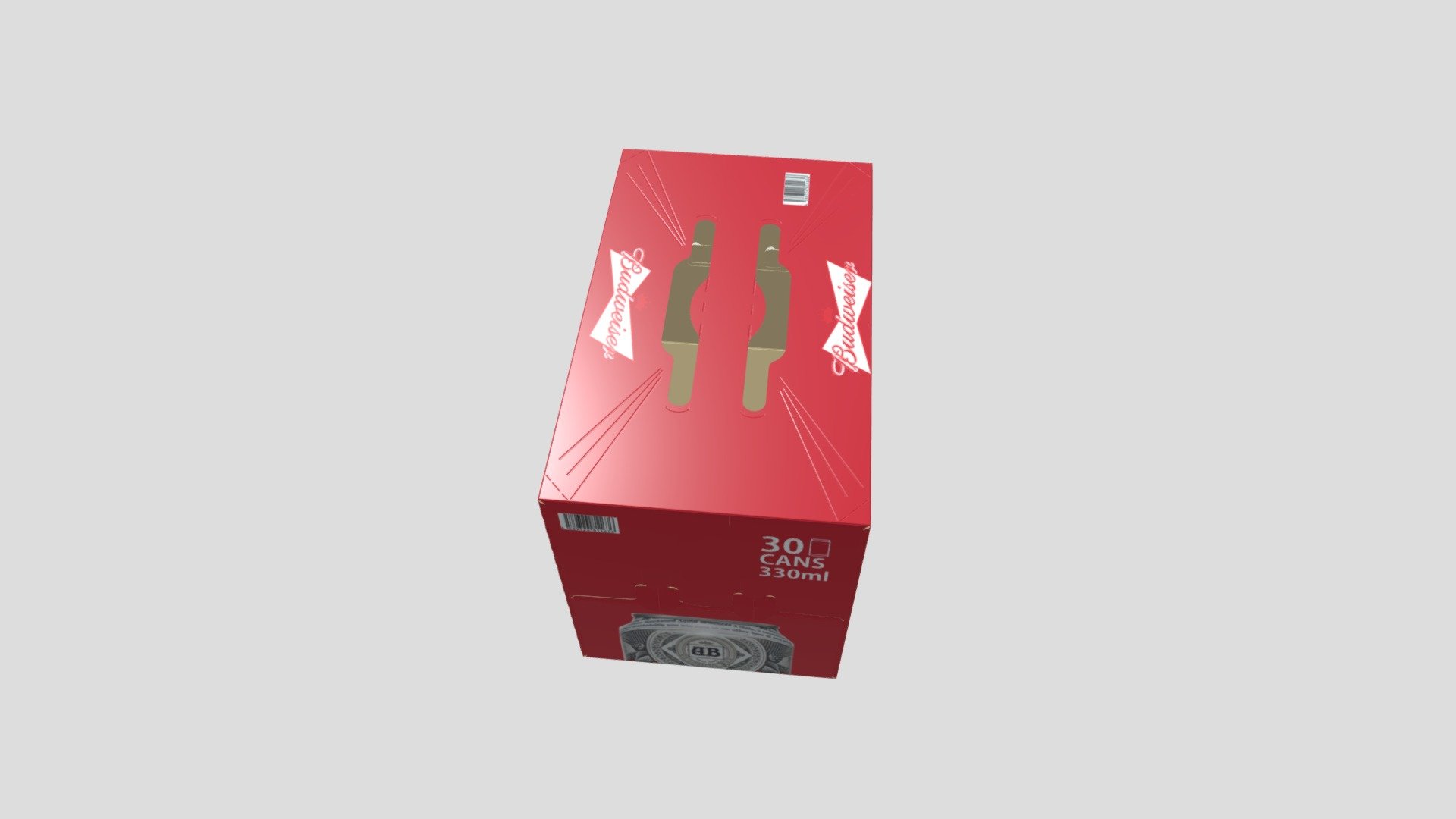 22SK0079_03 / OB(ABI) Budweiser 330ml 30pack - 3D model by Sewon ...