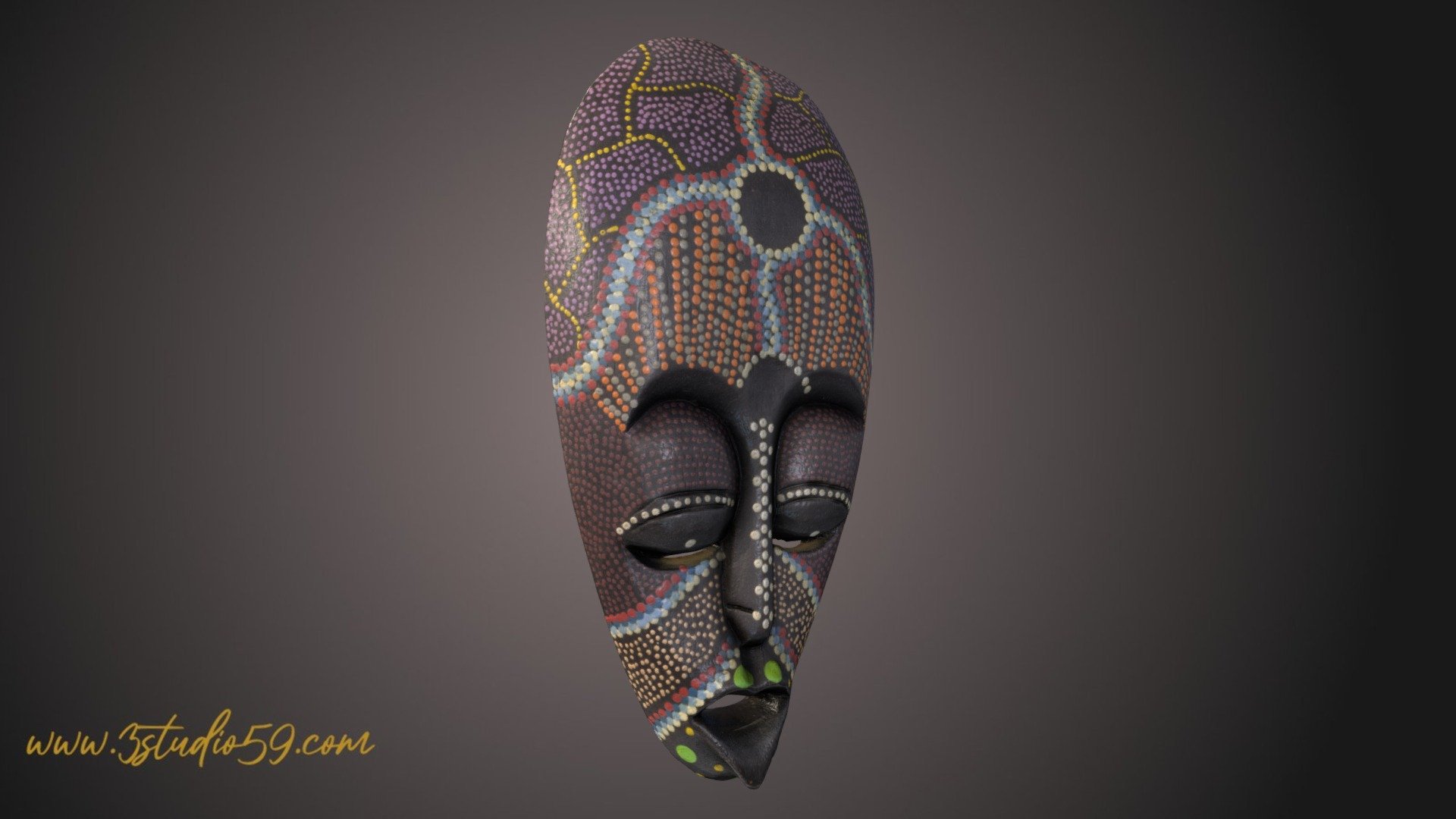 Mascara 3 - Buy Royalty Free 3D model by 3studio59 [656b4fe ...
