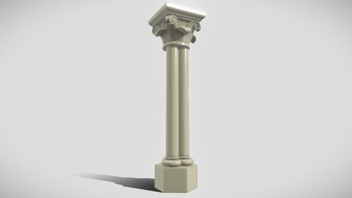 Pillar 3D models - Sketchfab