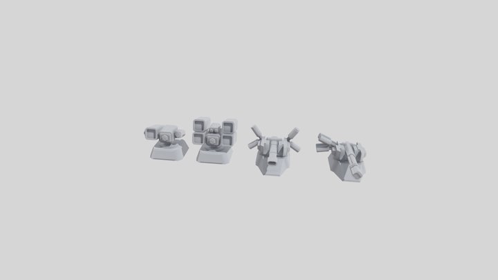 Turrets 3D models - Sketchfab