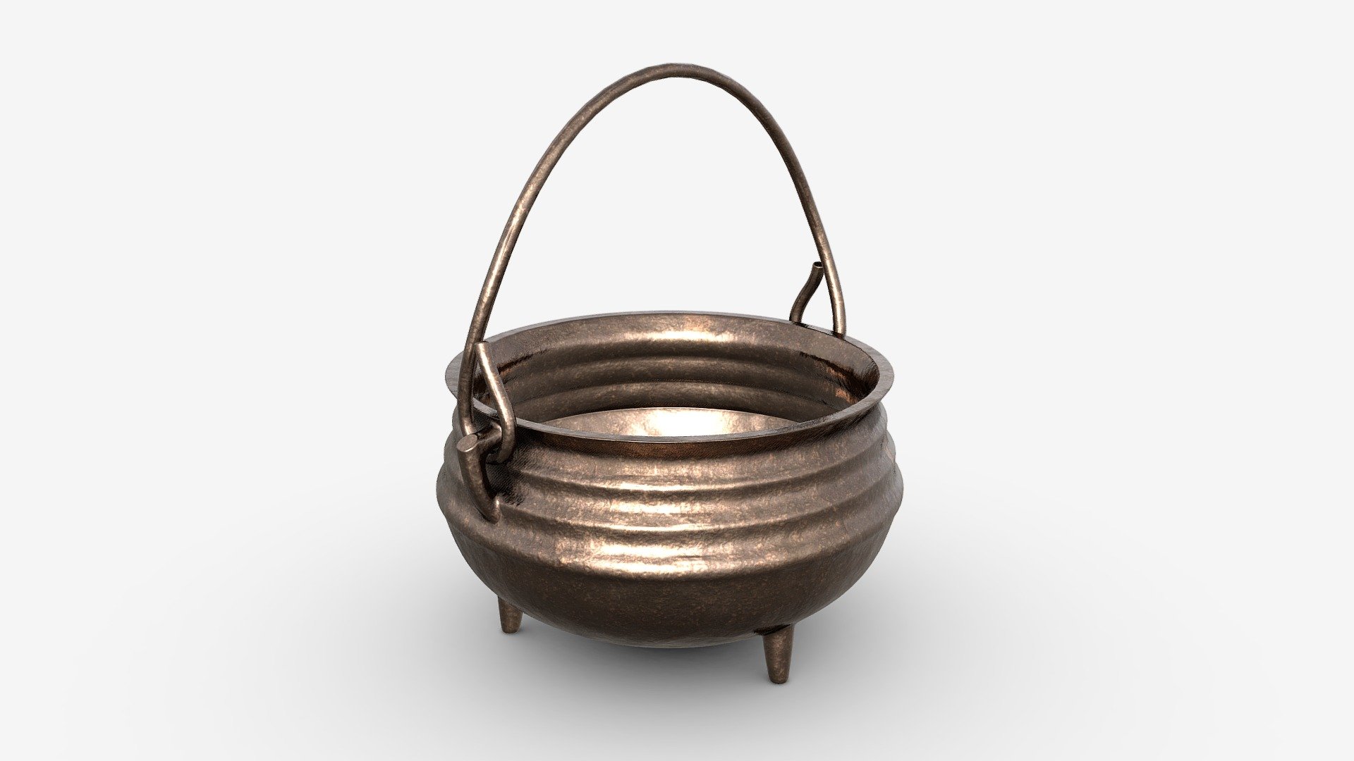 Cast Iron Cauldron - Buy Royalty Free 3D model by HQ3DMOD (@AivisAstics ...