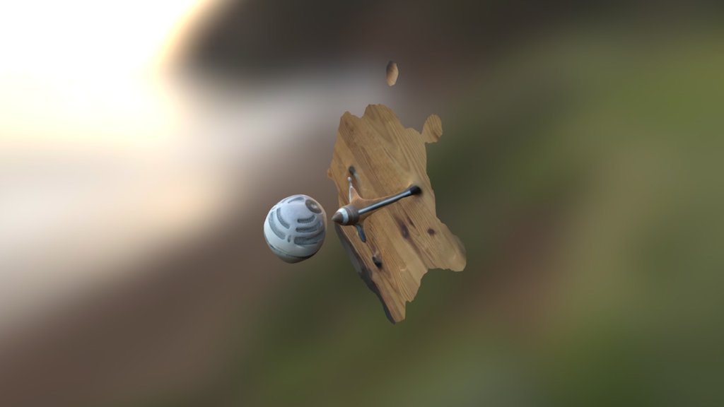 Blue snowball - 3D model by jyasmer [656e692] - Sketchfab