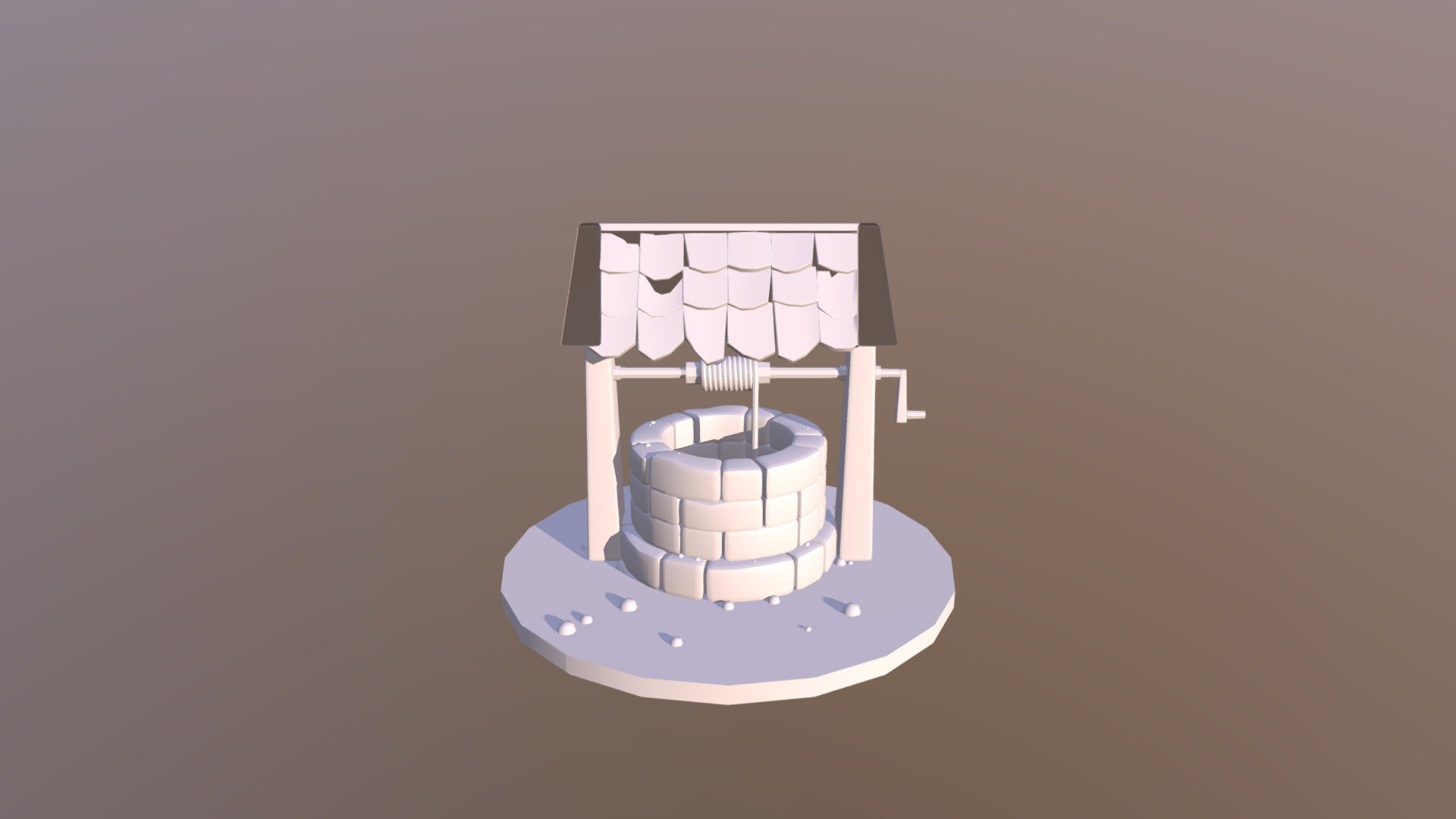 well model - 3D model by Charmaine (@chargttx) [656eff9] - Sketchfab