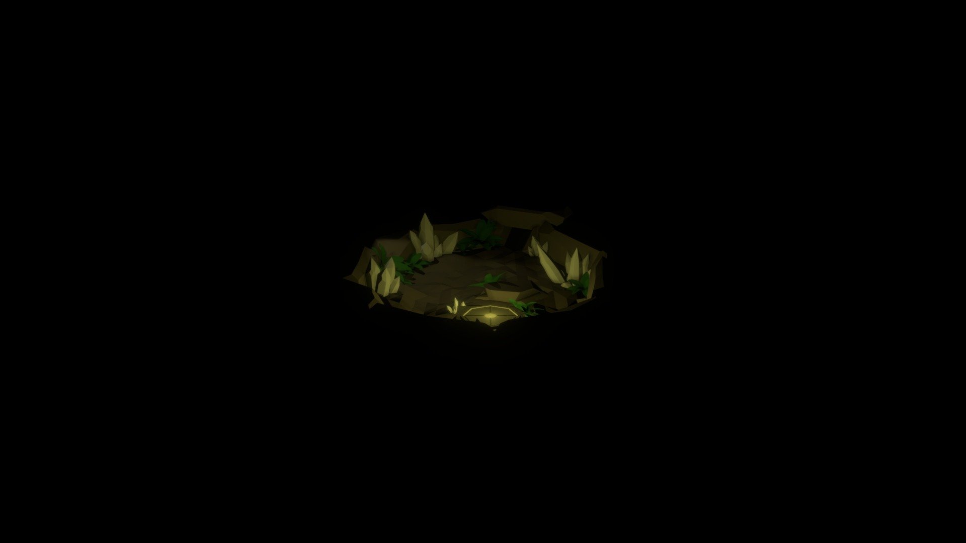 Crystal Cave - Download Free 3D model by GuronHJ [656f206] - Sketchfab