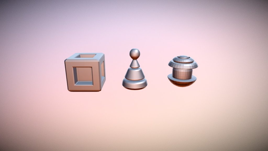 Mesh-modeling Fundamentals Exercise02 - 3D model by lucieofic [656f769 ...