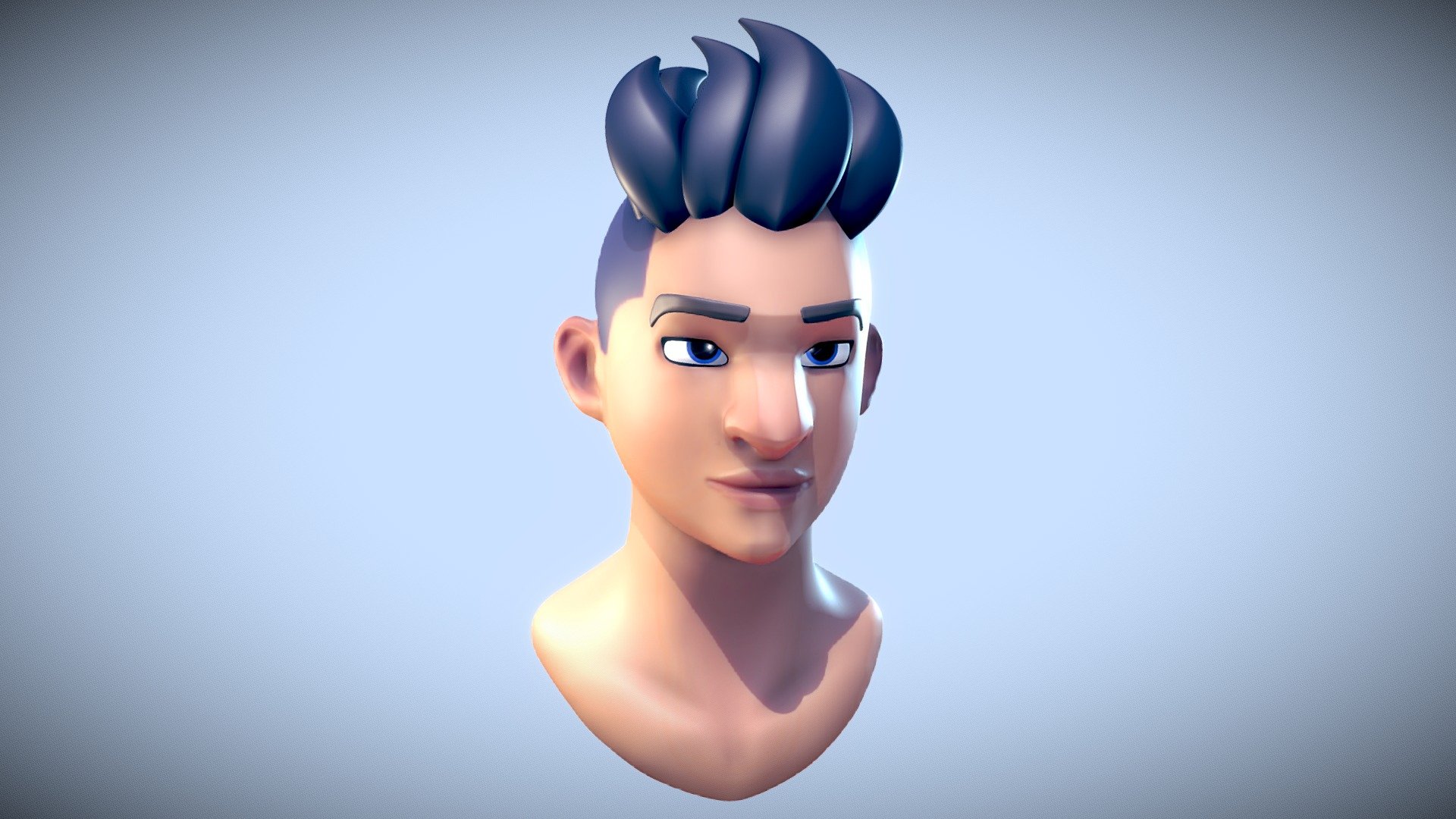 Fortnite character concept bust - 3D model by Garry.Samuel.Donzelli ...