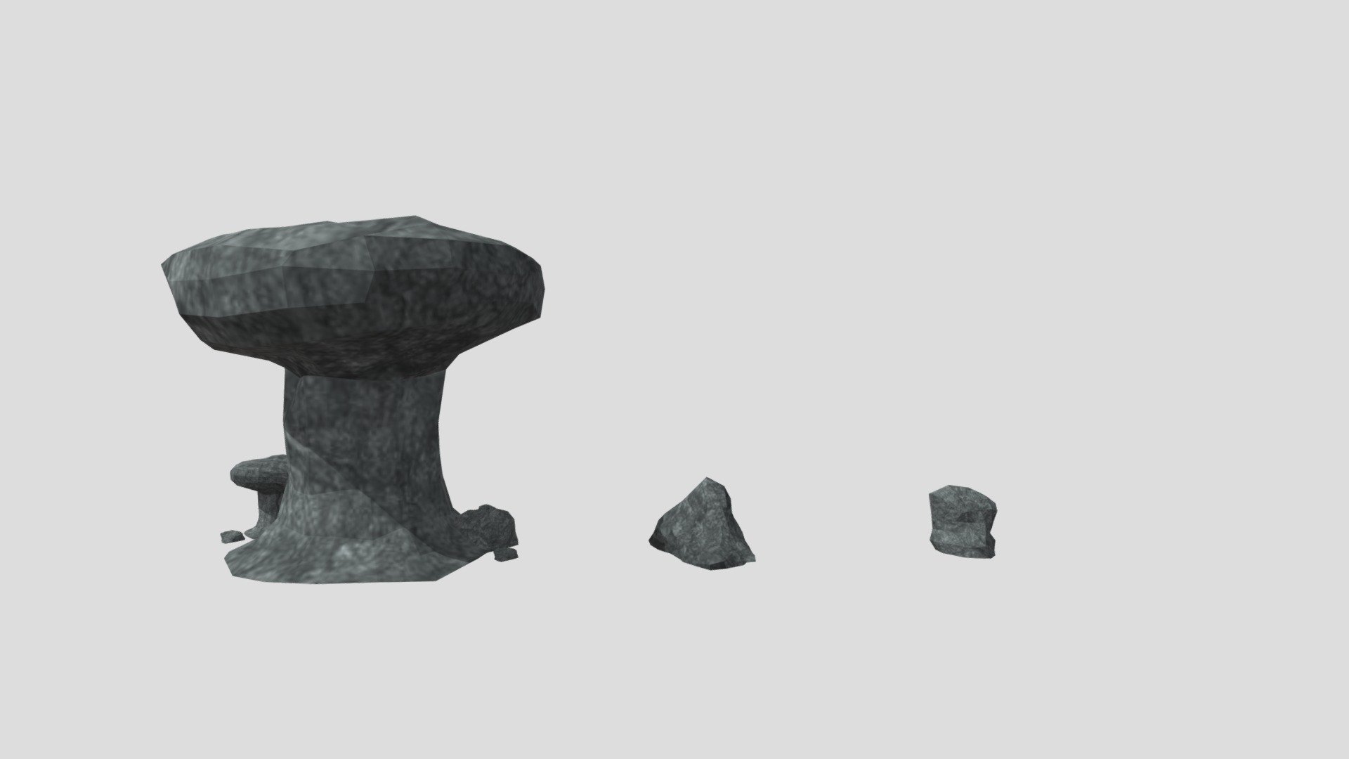Rock background assets - 3D model by AUmans [6571fe3] - Sketchfab