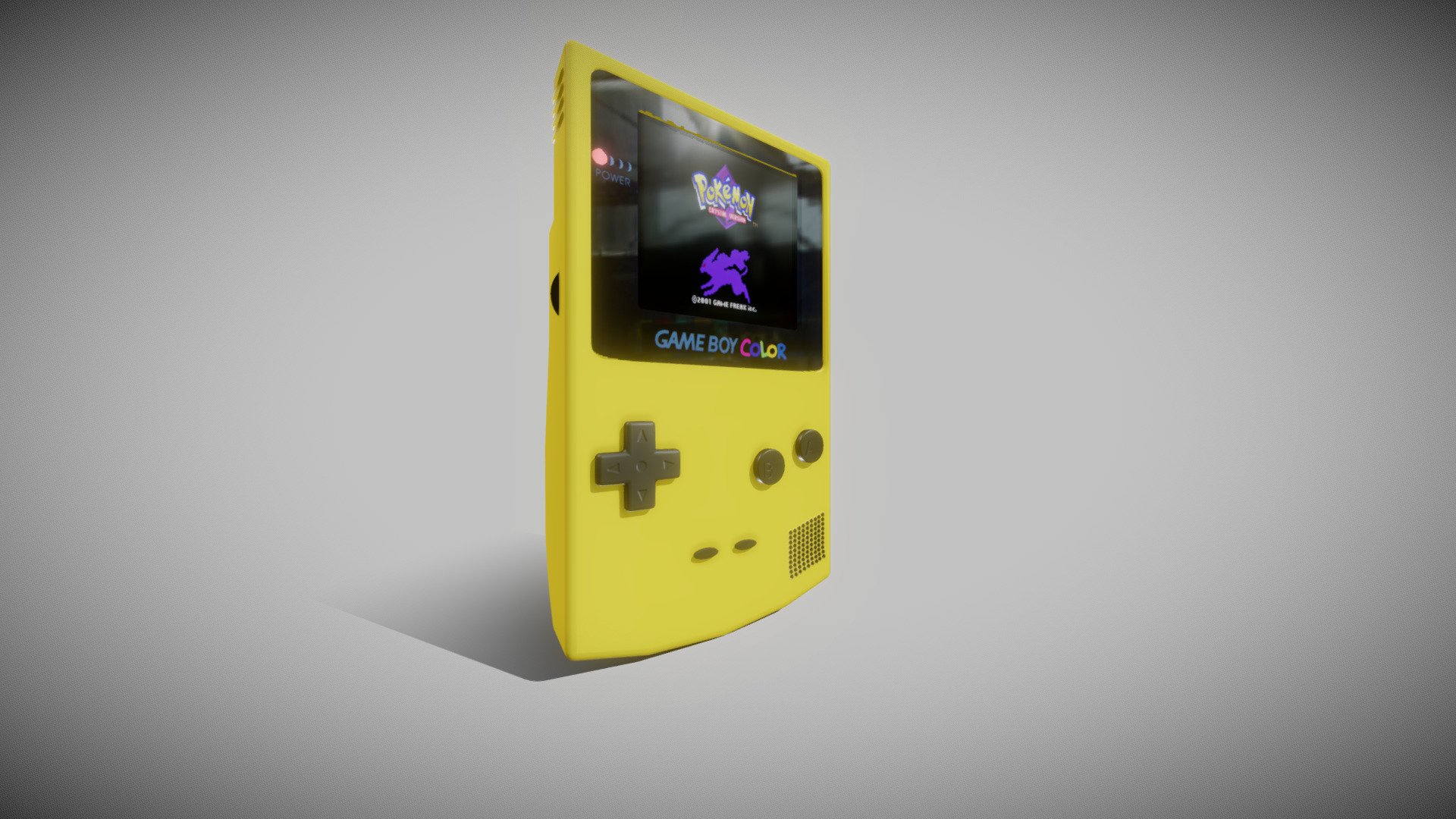 Gameboy color with IPS display - 3D model by Peter S (@ponytail ...