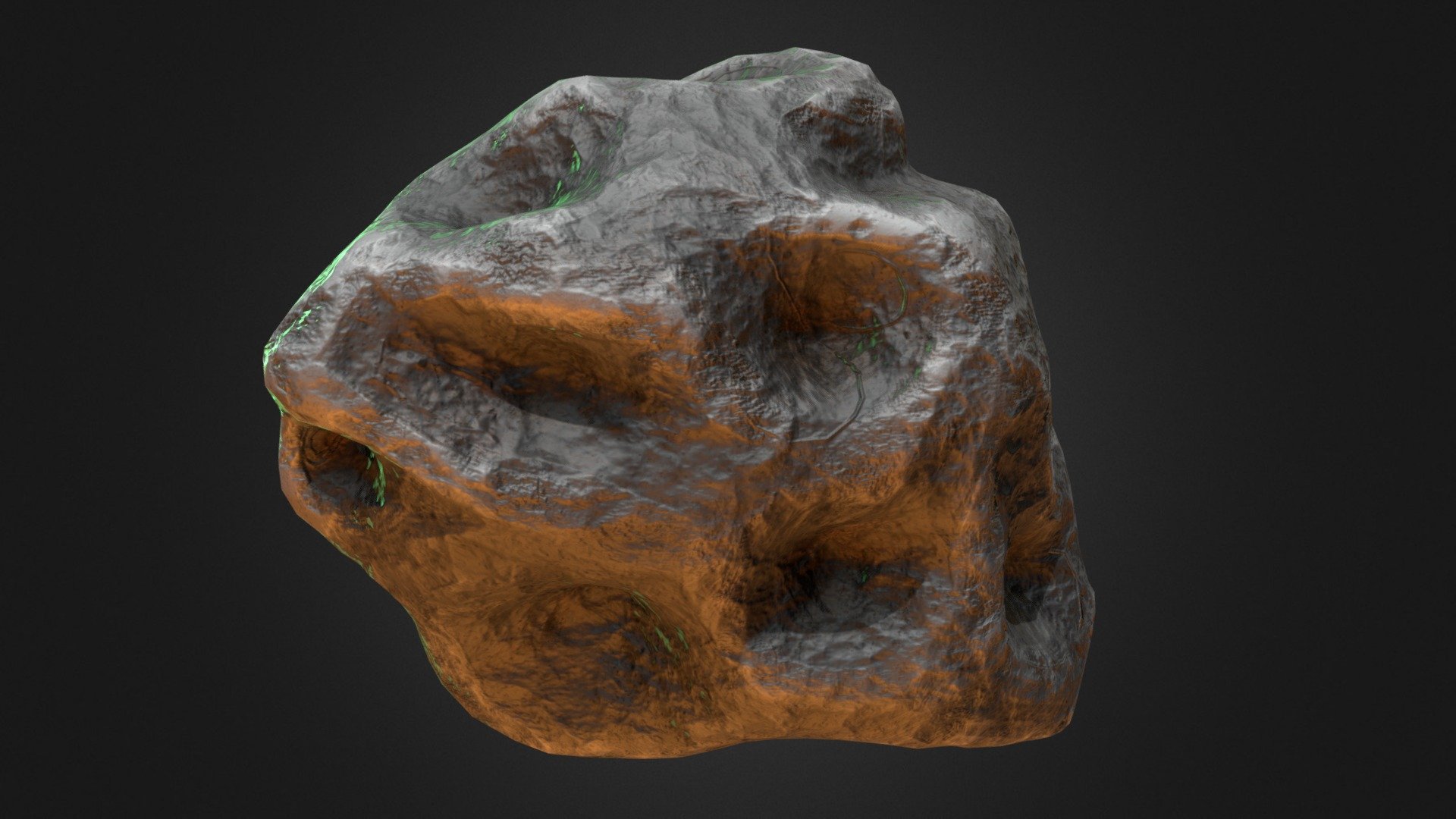 Meteorite - 3D model by Apofex [6576ea0] - Sketchfab