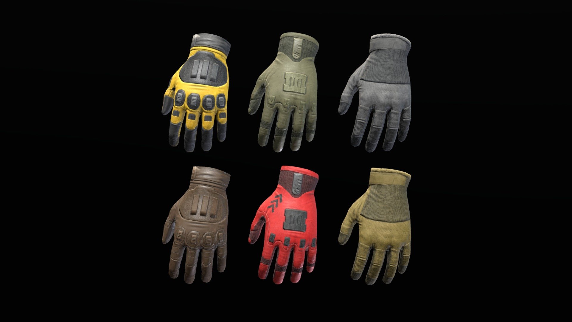 Sci-Fi Gloves - Buy Royalty Free 3D model by Slayver [6577874 ...
