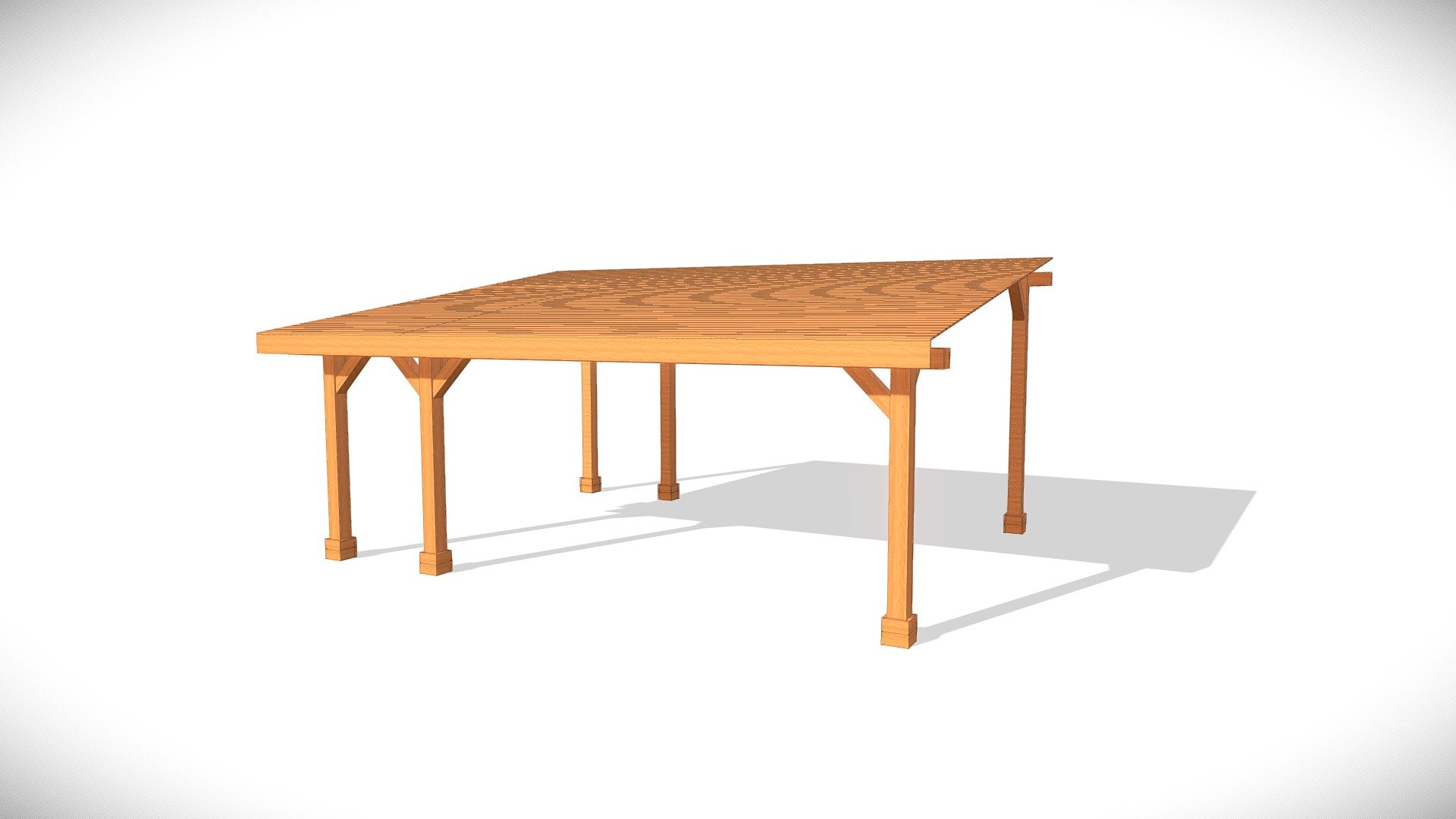 Custom Sunset Patio Pavilion - 3D model by Forever Redwood [6578768 ...