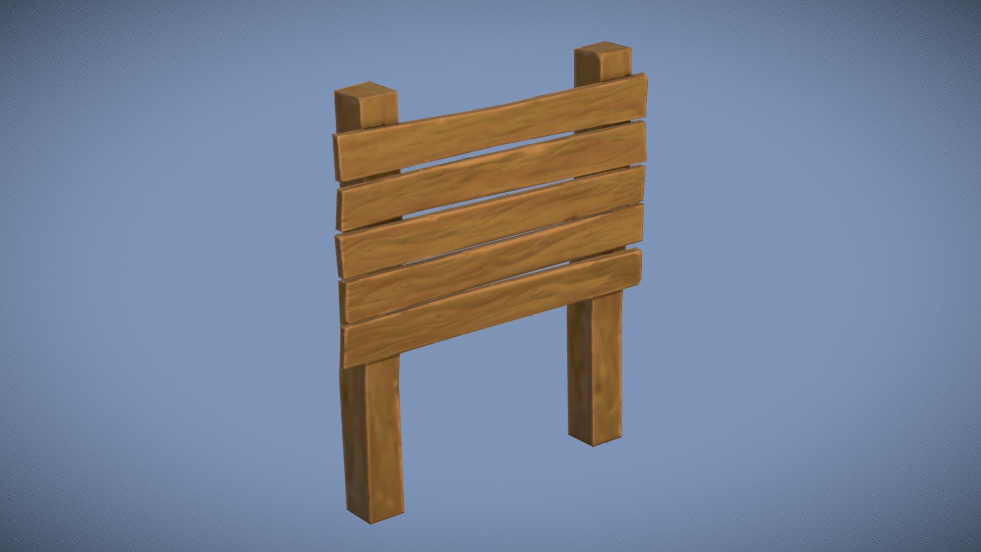 Cartoon Wood Sign - 3D model by Fnalex [6578a77] - Sketchfab