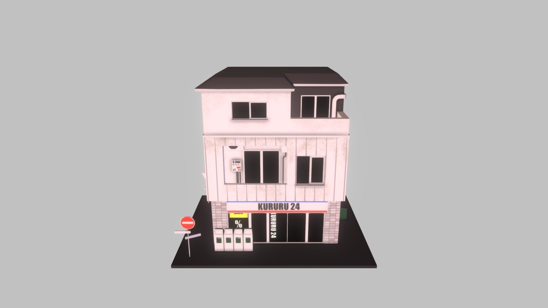 Lowpoly Store&House - Download Free 3D model by DrHitomebore [6578db3 ...