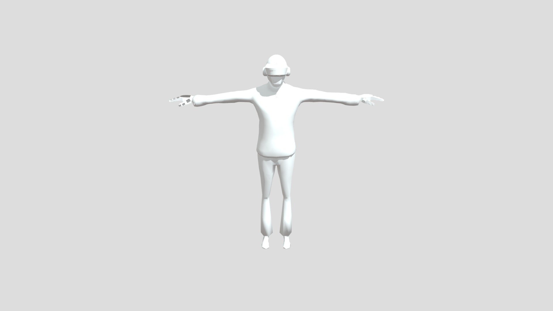 Daft Punk Thomas Tron WIP - 3D model by Ecto Plasmik (@ectoshmecto ...