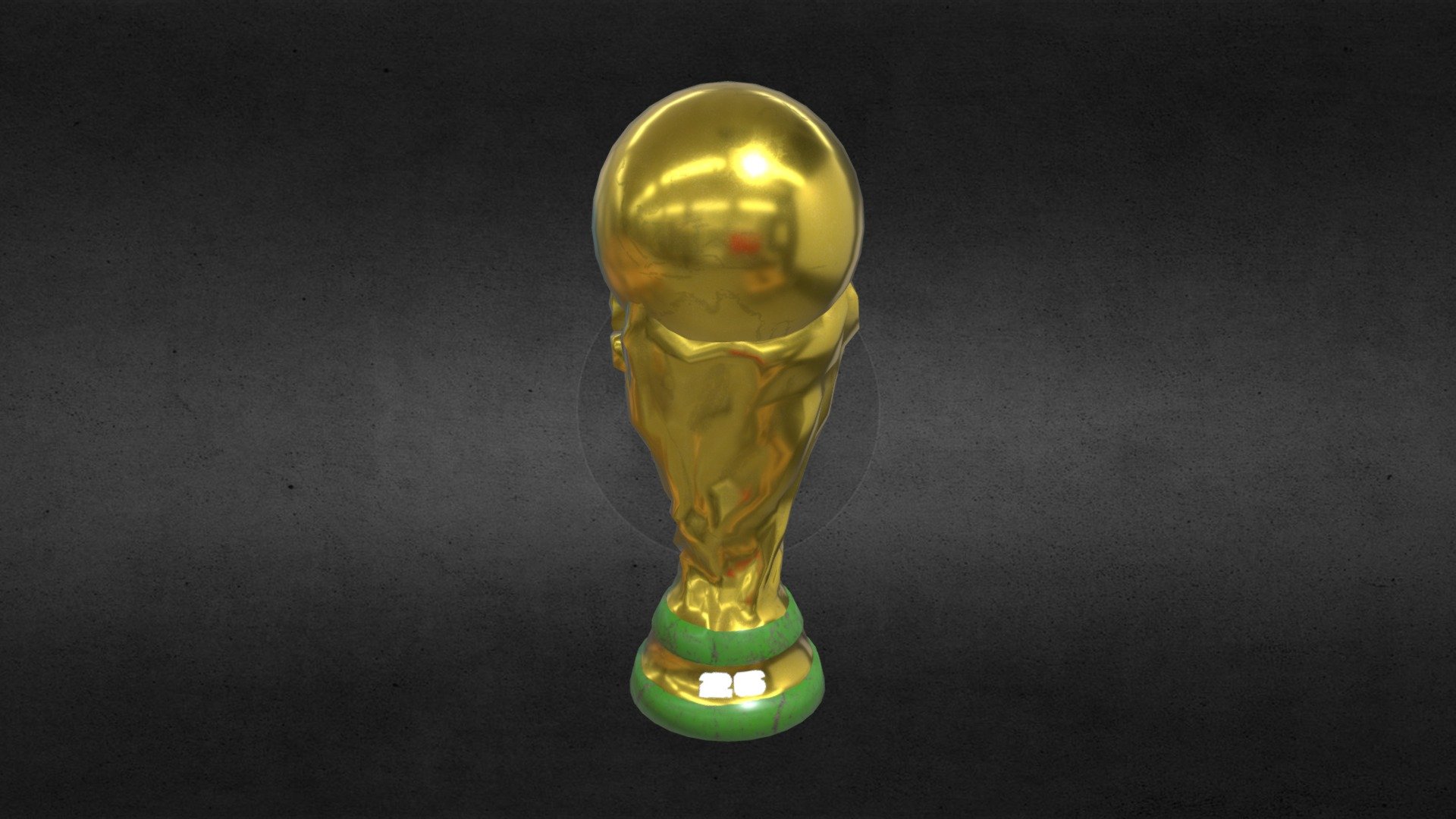 FIFA World Cup Trophy 2026 (#WeAre26) - Download Free 3D model by ...