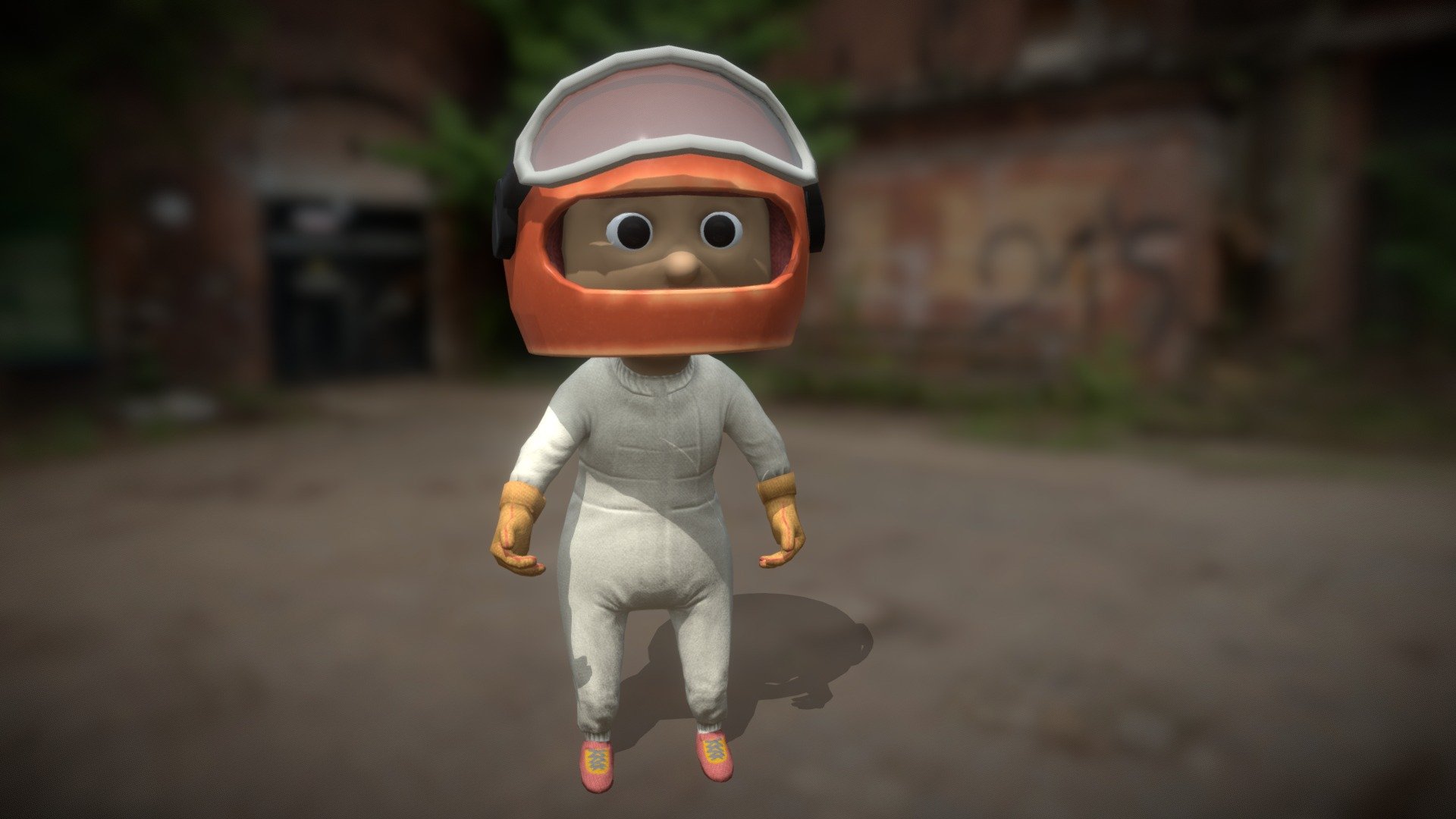 Race Car Driver - Buy Royalty Free 3D model by lumpapps [657c9b9 ...