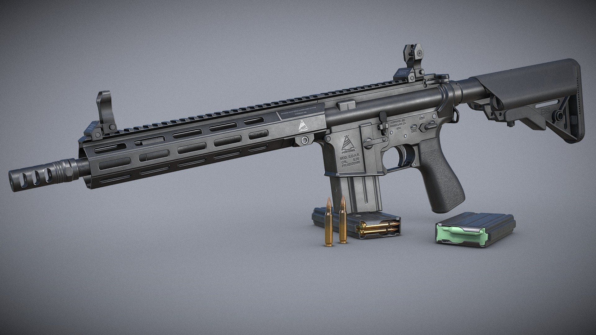 FERFRANS SOAR CQB - 3D model by 8sianDude (@haoliu95) [657cc03] - Sketchfab