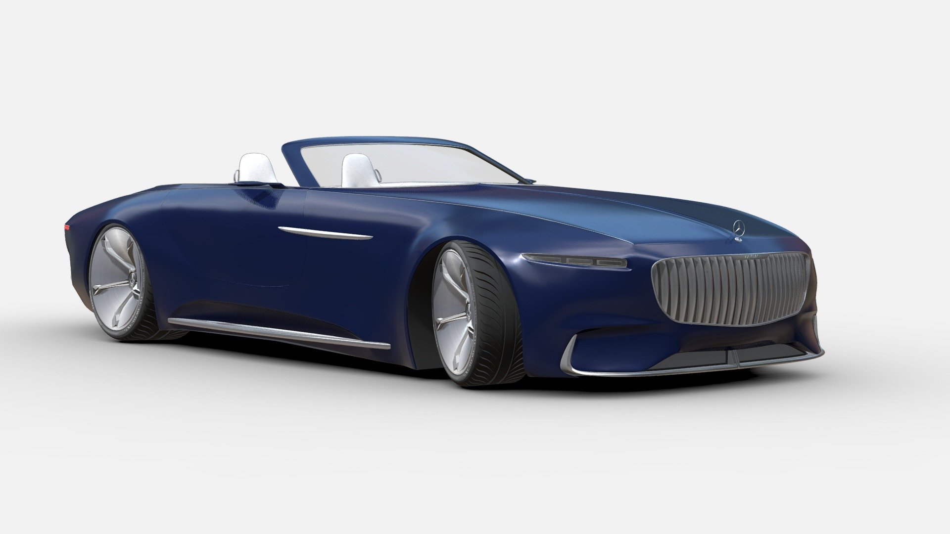 3d model Mercedes Benz Maybach Cabriolet - Buy Royalty Free 3D model by ...
