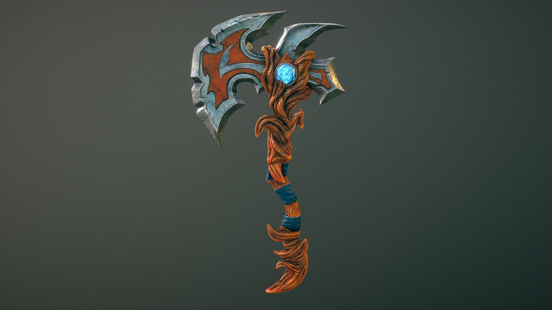 Claw Axe (4k tex, 20k model) - 3D model by Cat O. (@CatalinObreja ...