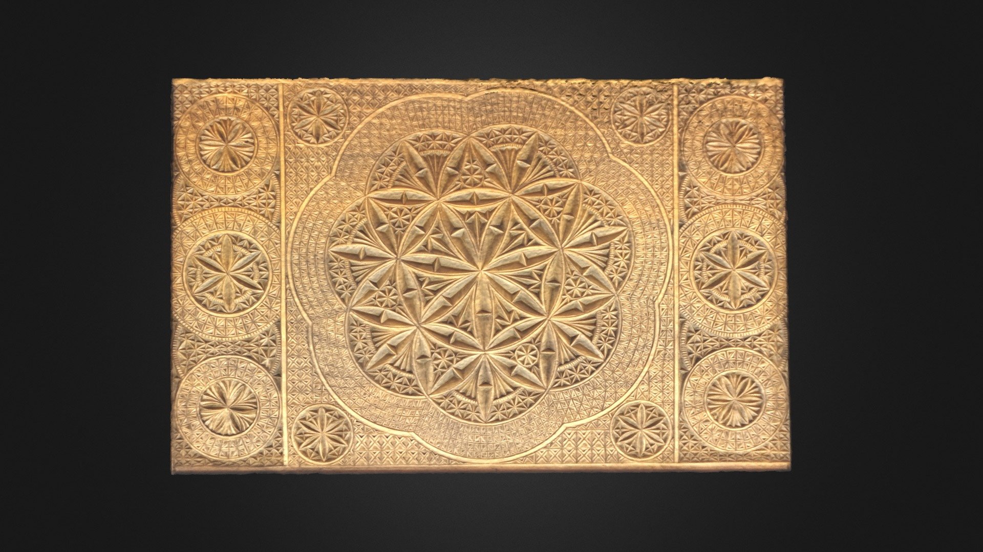 Panou decorativ - Download Free 3D model by Institutul Național al ...